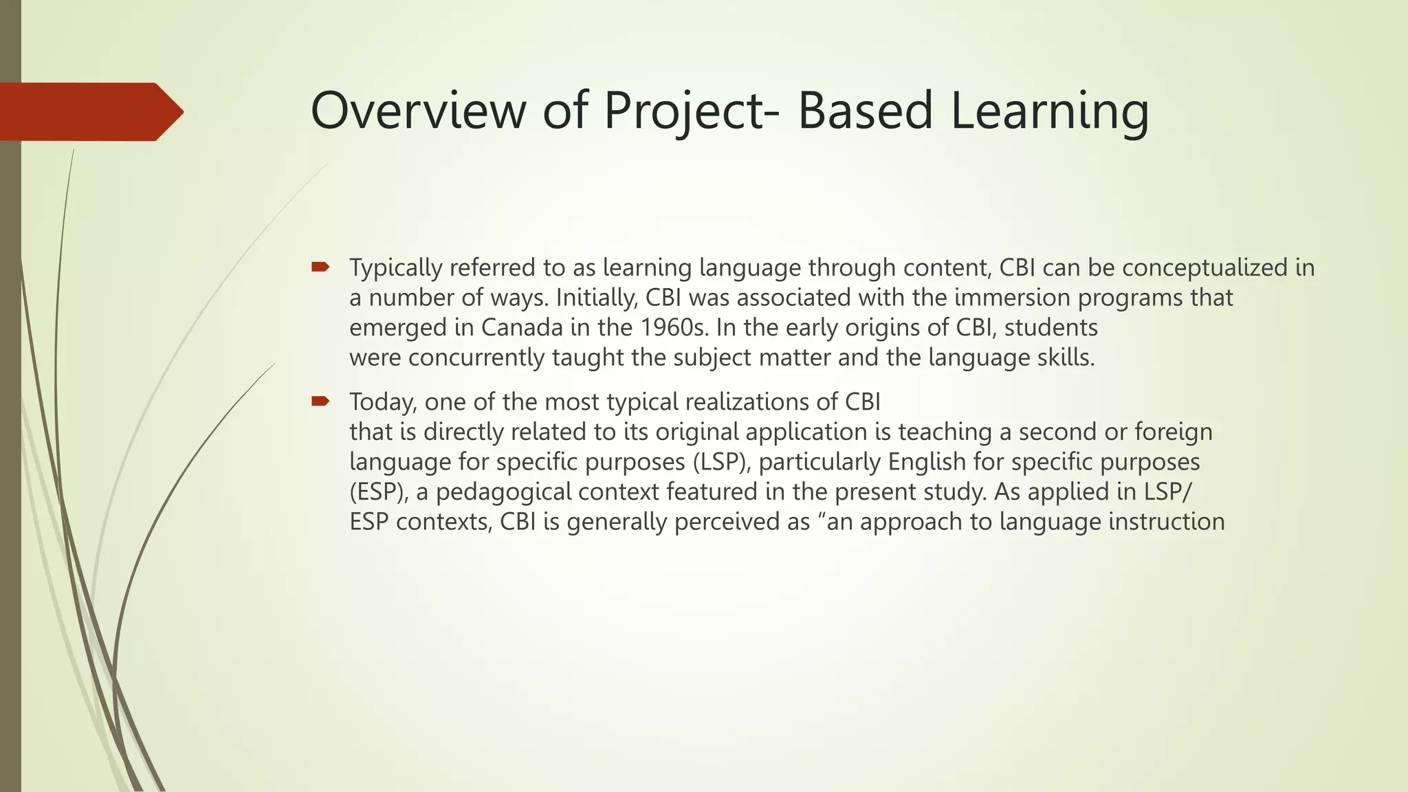 Integrating Project- Based Learning into English for Specific-Purposes.pptx