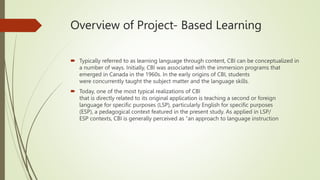 Integrating Project- Based Learning into English for Specific-Purposes.pptx