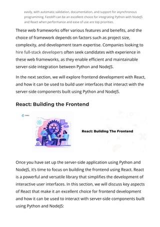 Integrating Python with NodeJS and React Powerful Combination for Web Development.pdf