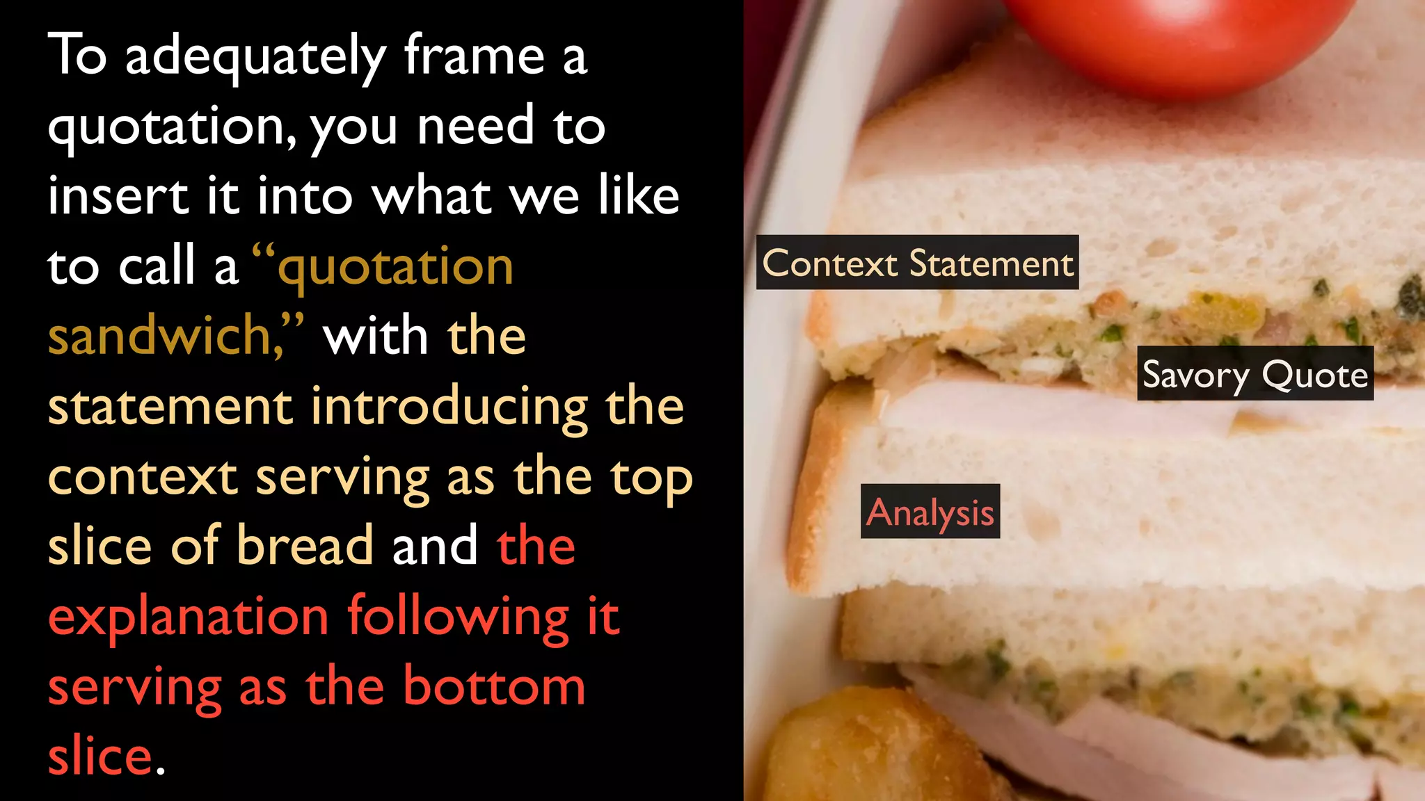 Integrating quotes | PPT