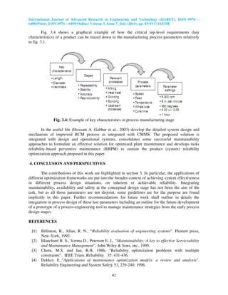 Integrating reliability in conceptual process design an optimization approach | PDF