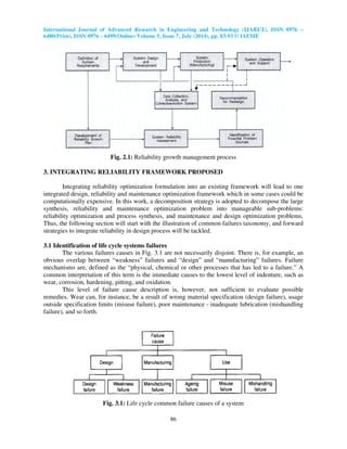 Integrating reliability in conceptual process design an optimization approach | PDF