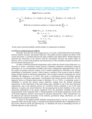 Integrating reliability in conceptual process design an optimization approach | PDF