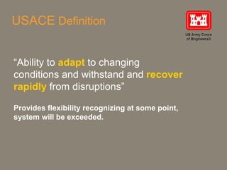 Integrating resiliency into decision making | PPT