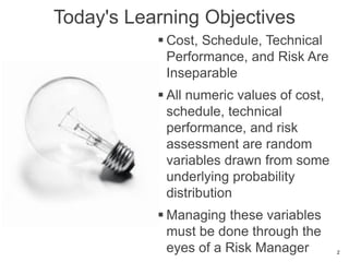 Integrating Risk With Earned Value | PPT