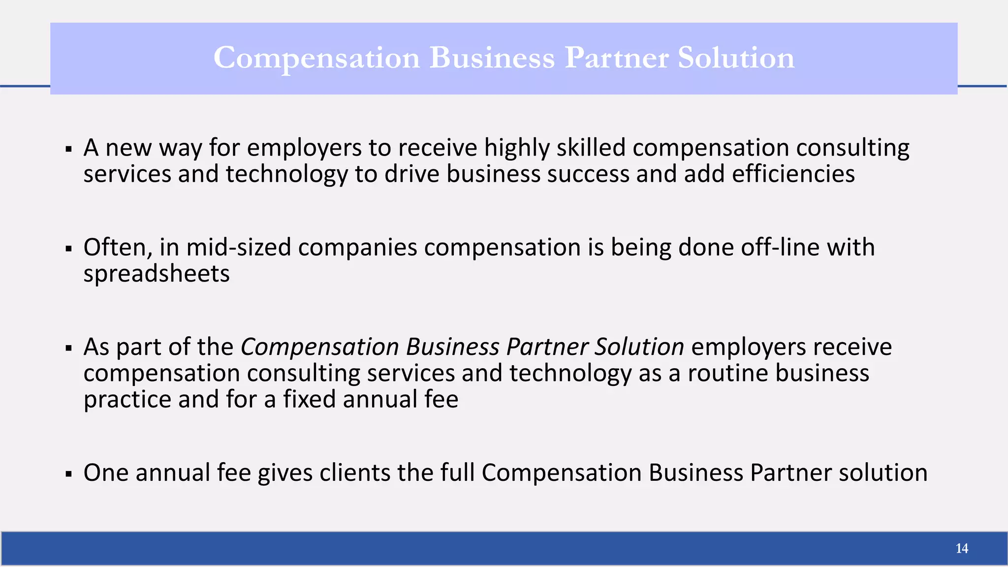 Integrating salary ranges and market data in compensation planning | PDF