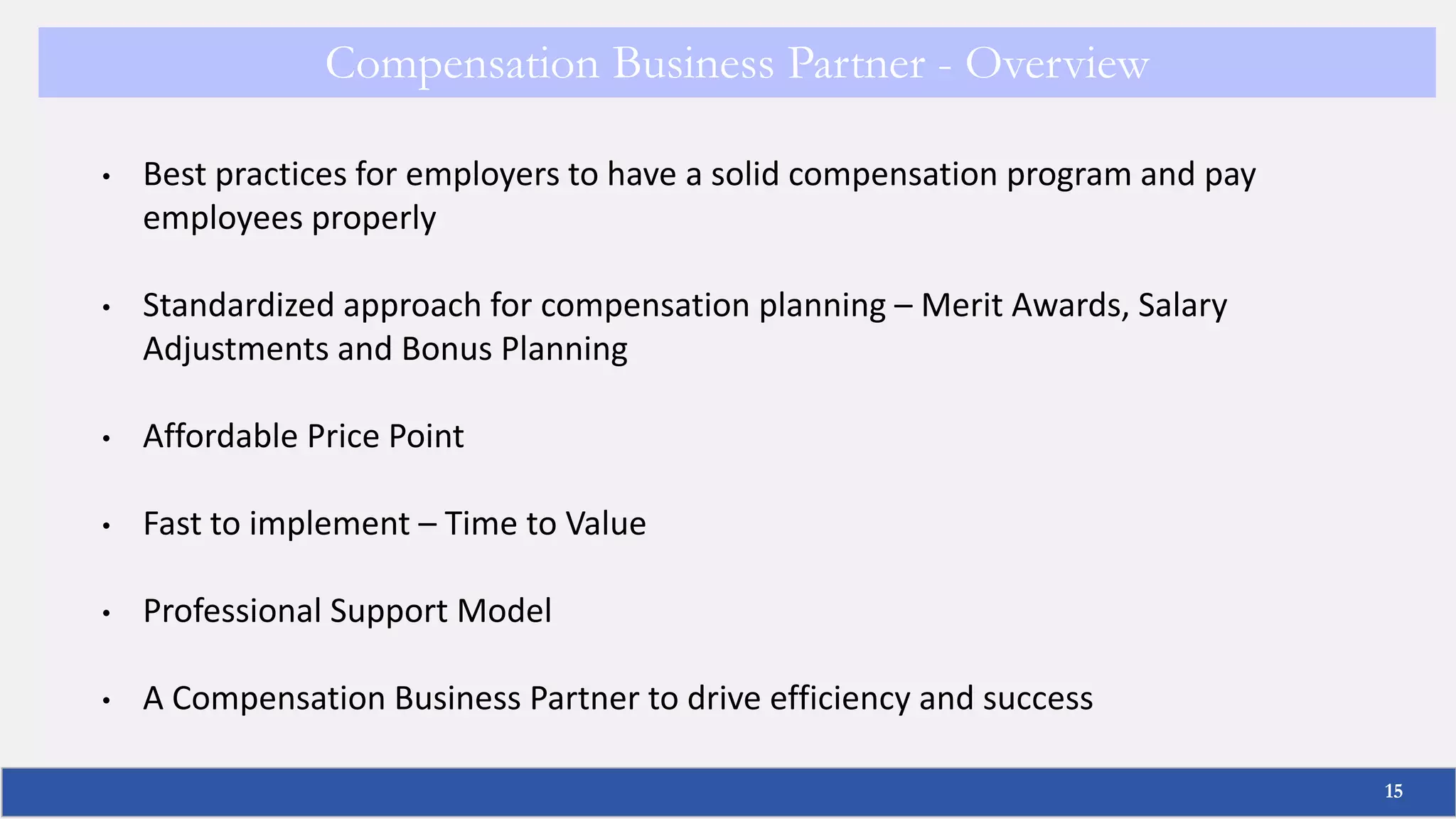 Integrating salary ranges and market data in compensation planning | PDF