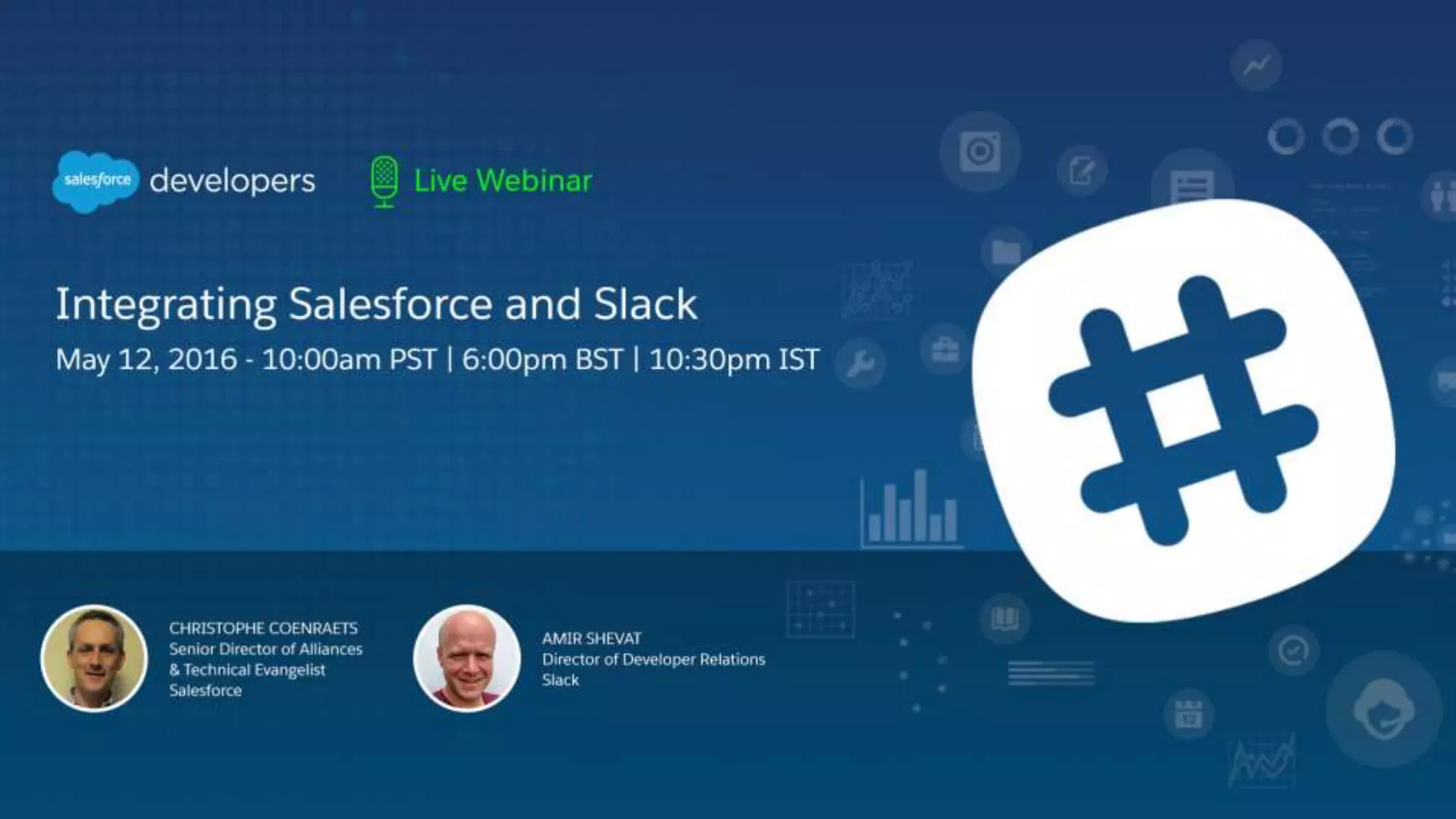 Webinar Integrating Salesforce And Slack 05 12 16 Ppt