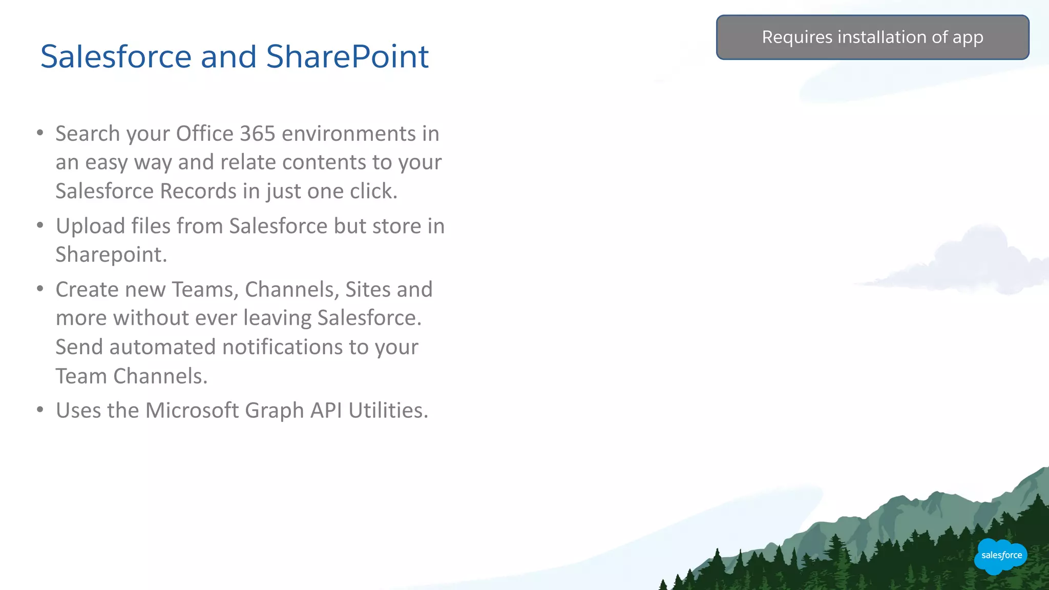 Integrating Salesforce with Microsoft 365 & SharePoint | PDF