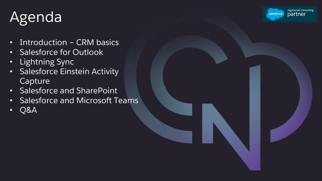 Integrating Salesforce With Microsoft 365 And Sharepoint Ppt