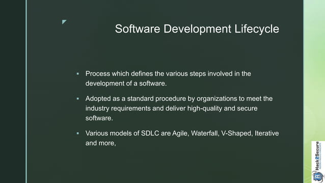 Integrating Security Across SDLC Phases | PPT
