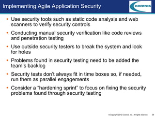 Integrating security into Continuous Delivery | PPT