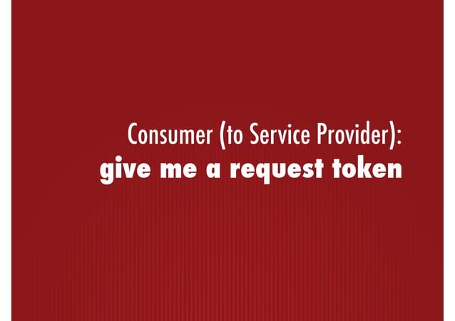 Integrating services with OAuth | PDF