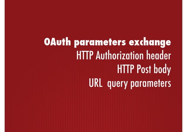 Integrating services with OAuth | PDF