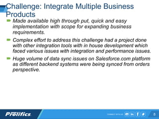 Integrating Salesforce.com and Oracle ERP Using IBM WebSphere Cast Iron | PPT