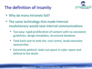 Integrating Social Media Into Intranets by Julian Mills, Prescient ...