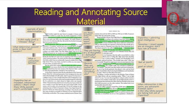 Integrating Sources & Evaluating Evidence | PPT