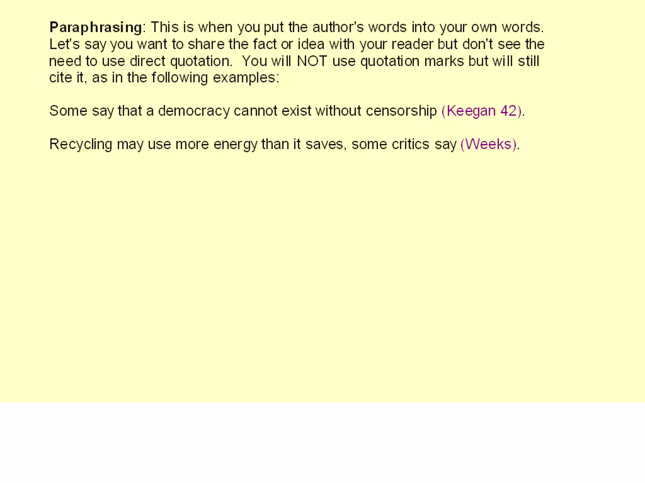 Integrating Sources Slideshow | PPT