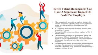 Integrating Talent Management Practices | PDF