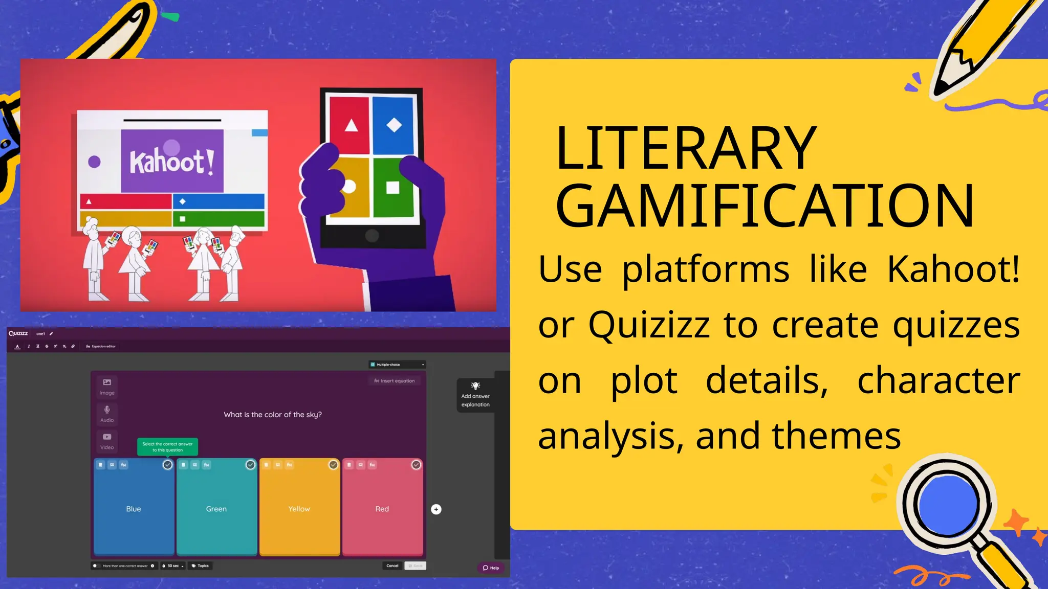 INTEGRATING TECHNOLOGY IN LITERATURE TEACHING | PPTX