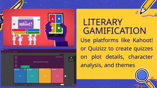 INTEGRATING TECHNOLOGY IN LITERATURE TEACHING | PPTX