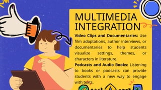 INTEGRATING TECHNOLOGY IN LITERATURE TEACHING | PPTX