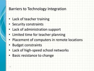 Integrating technology | PPTX