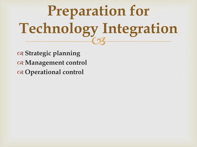 Integrating technology in education | PPT