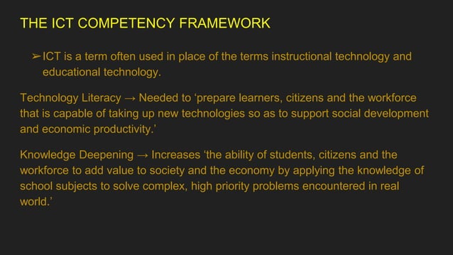 Integrating technology in education pptx | PPTX