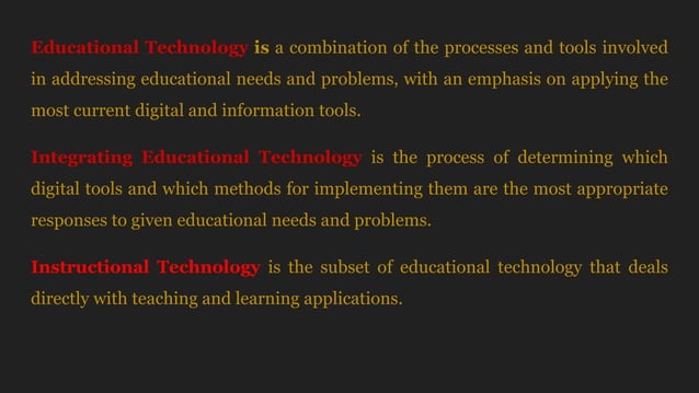 Integrating technology in education pptx | PPTX