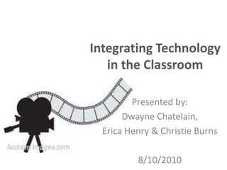 Integrating technology in the classroom | PPT