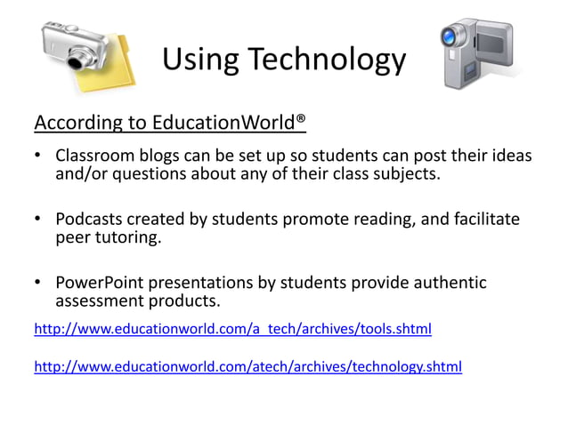 Integrating technology in the classroom power point | PPTX | Technology & Computing