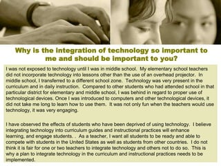 Integrating Technology in a Classroom Lesson: Step-by-Step instructions ...