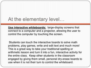 Integrating technology into classroom munsterman | PPT