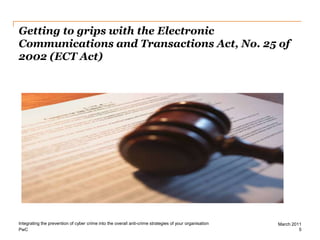 Integrating the prevention of cyber crime into the overall anti-crime ...