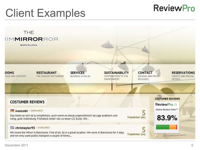 Integrating the review pro quality seal widget | PPT