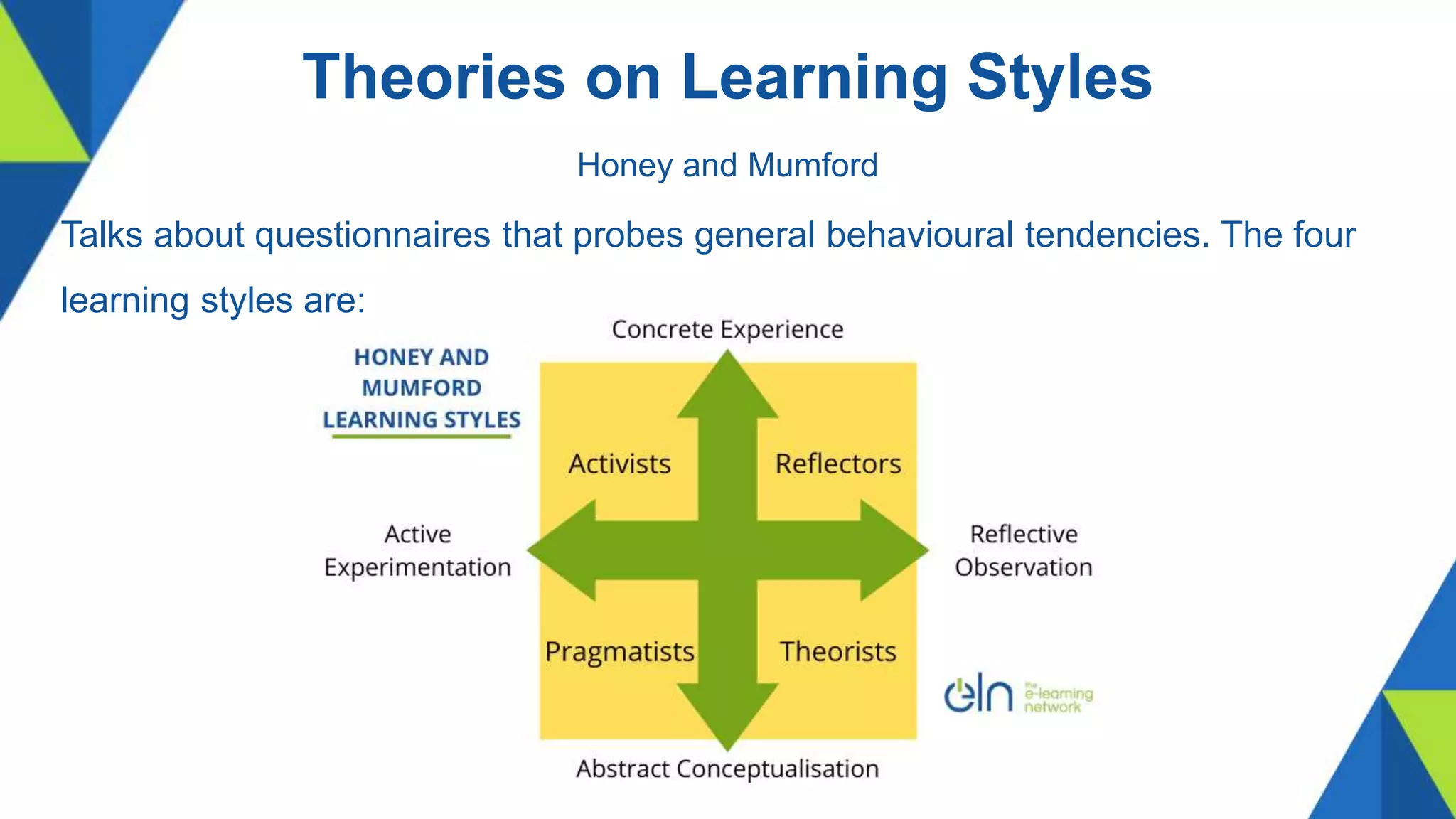 Types of Learning Styles in a Diverse Classroom | PPTX | Workshops and ...