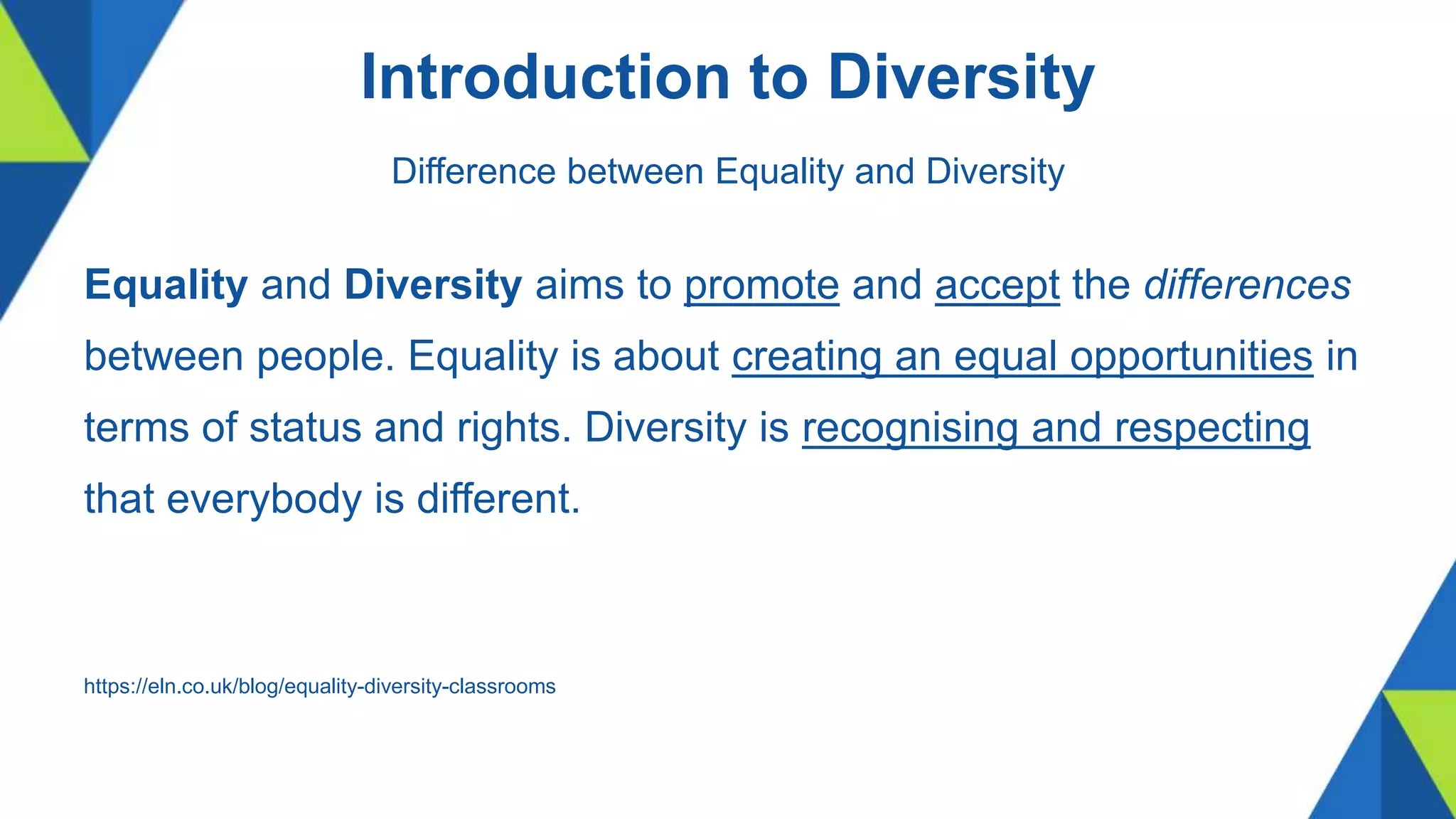 Types of Learning Styles in a Diverse Classroom | PPTX