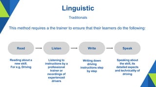 Types of Learning Styles in a Diverse Classroom | PPTX