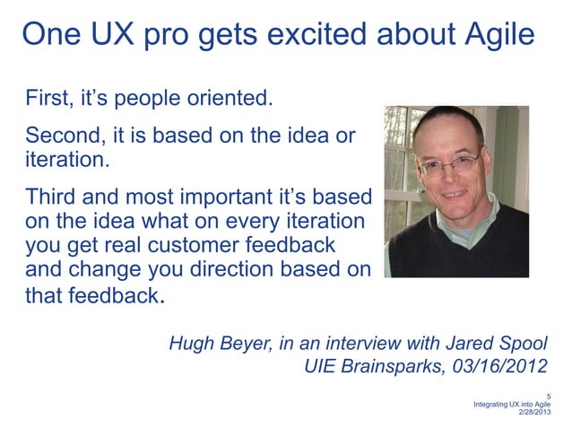 Integrating Usability Testing Into Agile Updated Ppt 3383