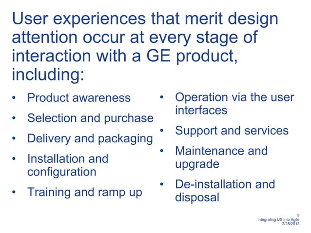 Integrating usability testing into agile updated | PDF