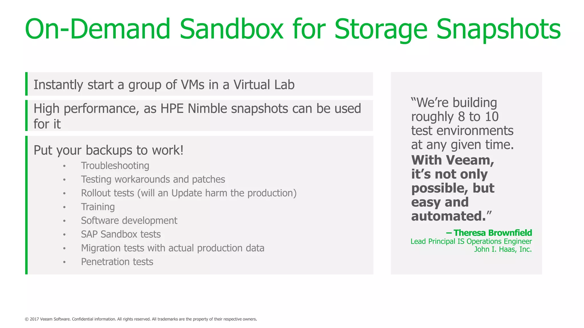 Integrating Veeam Backup with NimbleStorage | PPTX