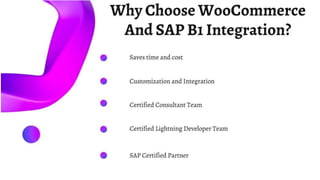 Integrating WooCommerce with SAP to Successful E-commerce Business | PPTX