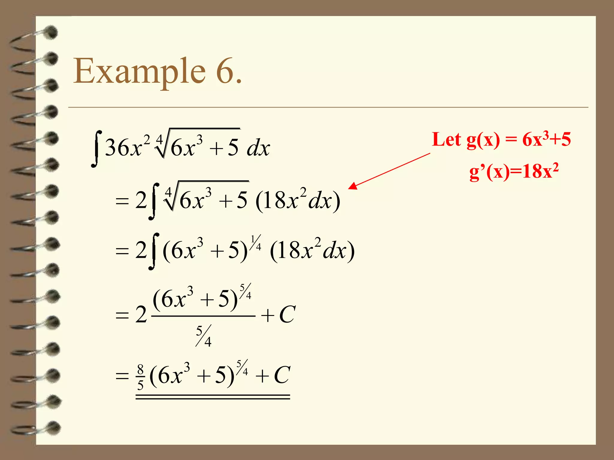 Indefinite Integral | PPTX