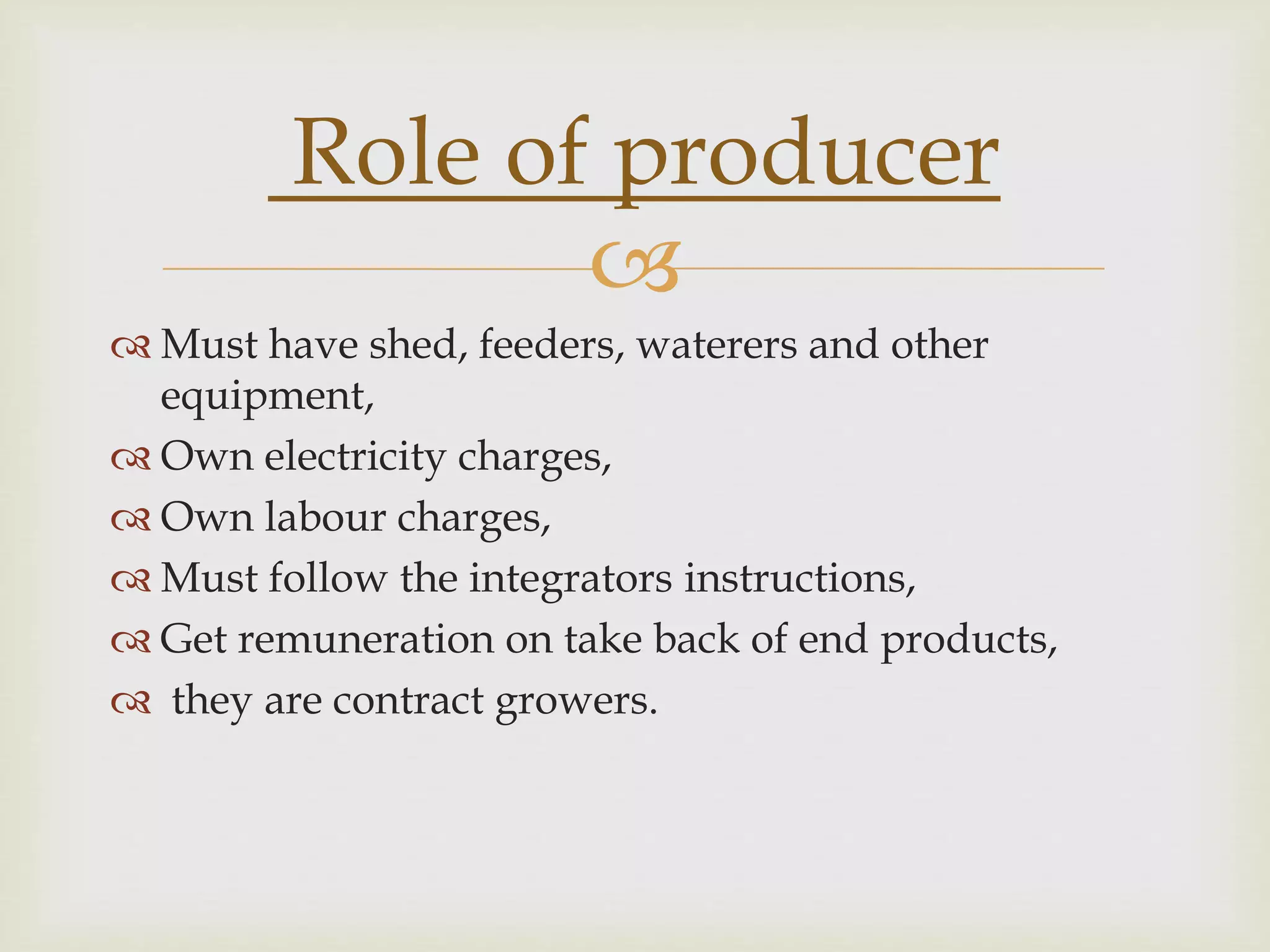 Integration in layer production | PPTX