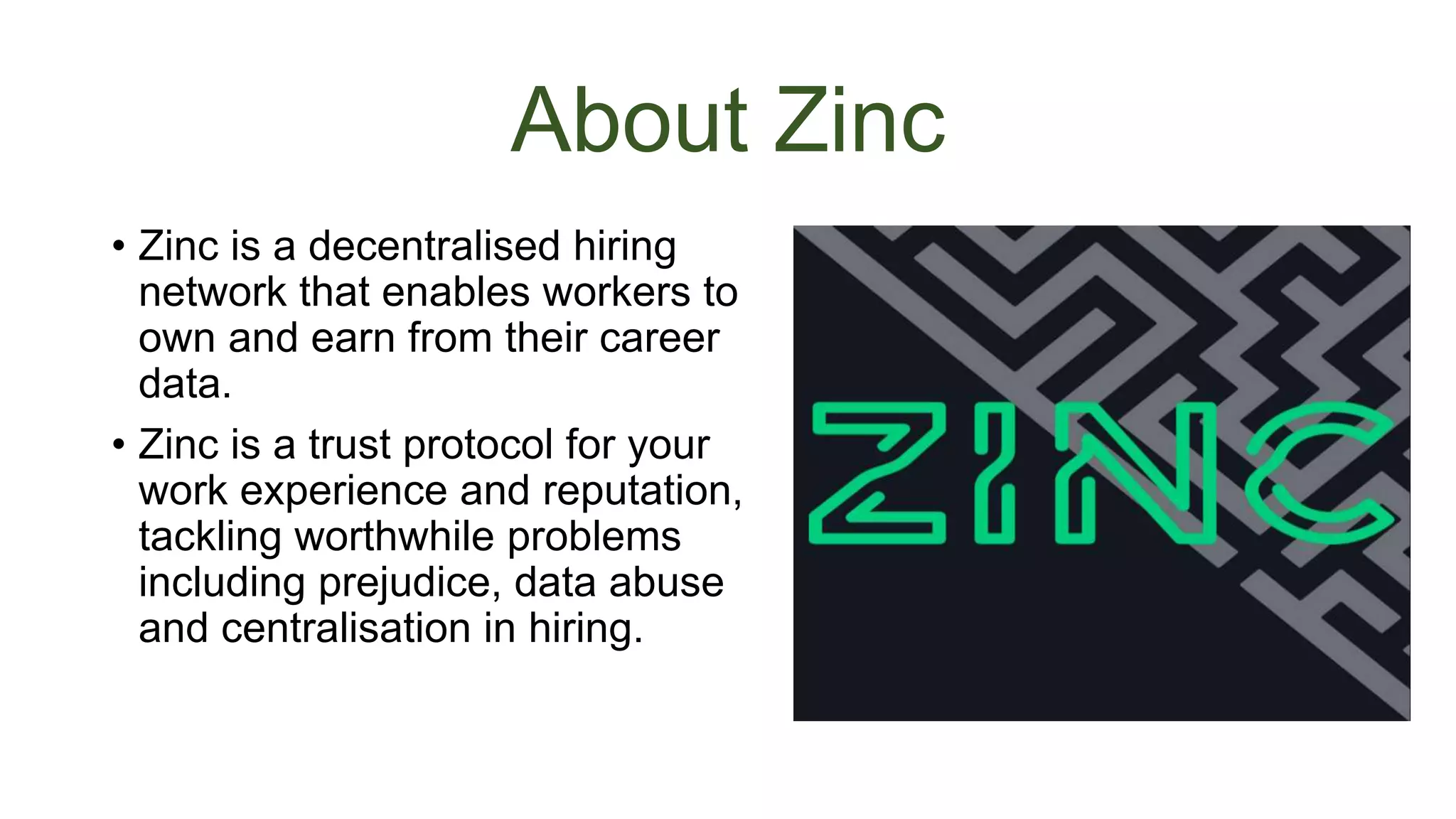 ZINC Integration with Bancor Protocol | PPT