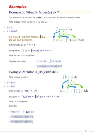 Integration - Mathematics - UoZ | DOCX