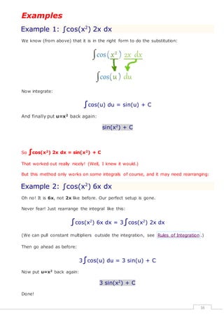 Integration - Mathematics - UoZ | DOCX