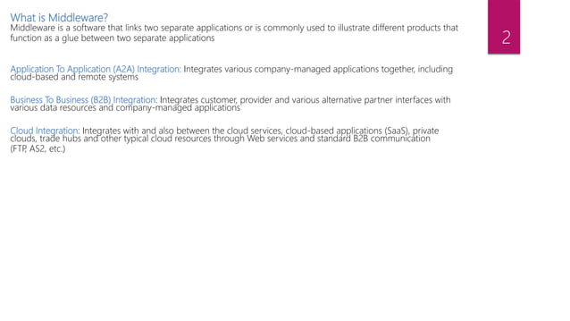 What is Integration? What is webMethods? What is ESB | Middleware | PPT