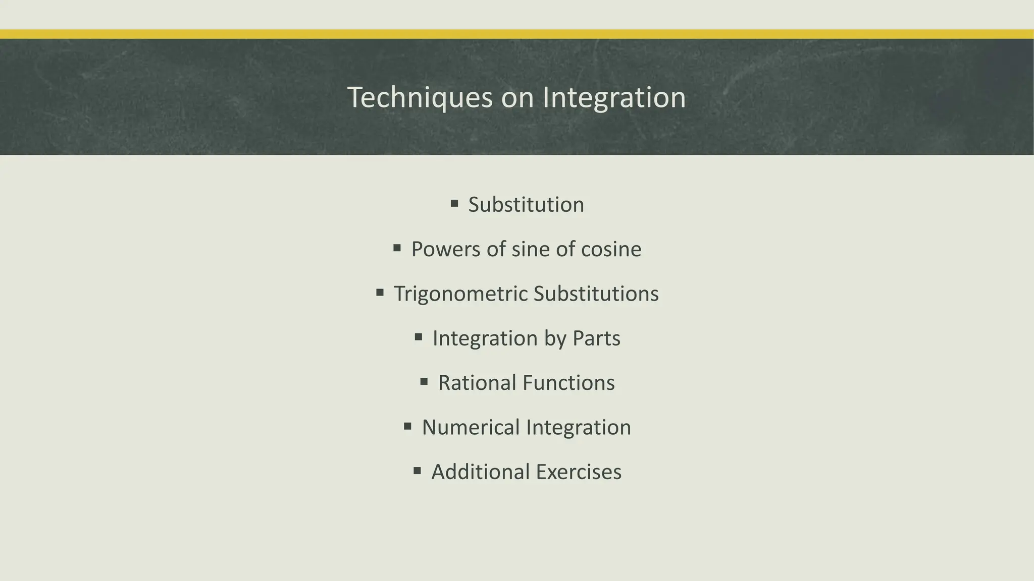 Basic rules of integration, important rules of integration | PPTX